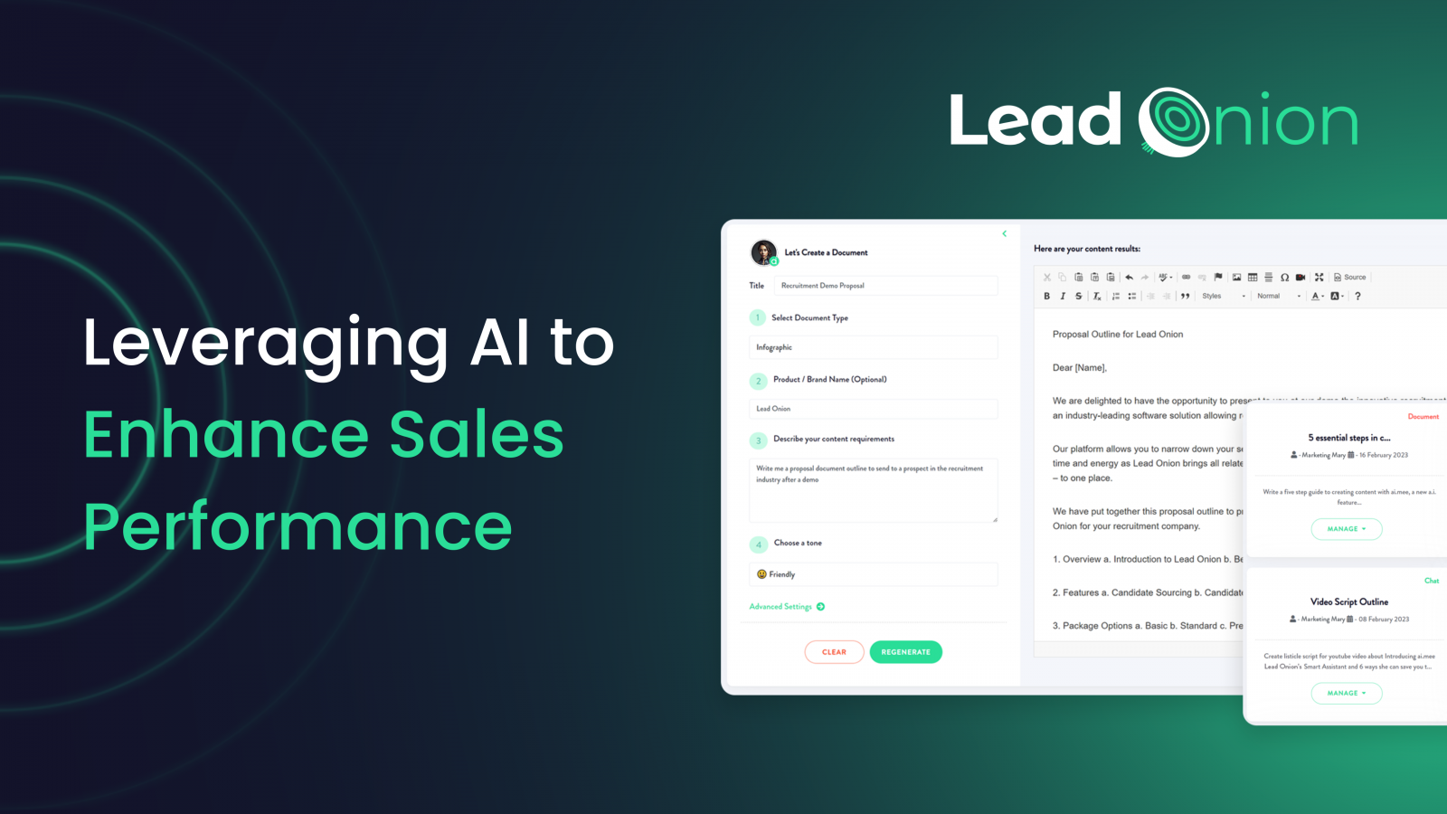 Leveraging AI to Enhance Sales Performance
