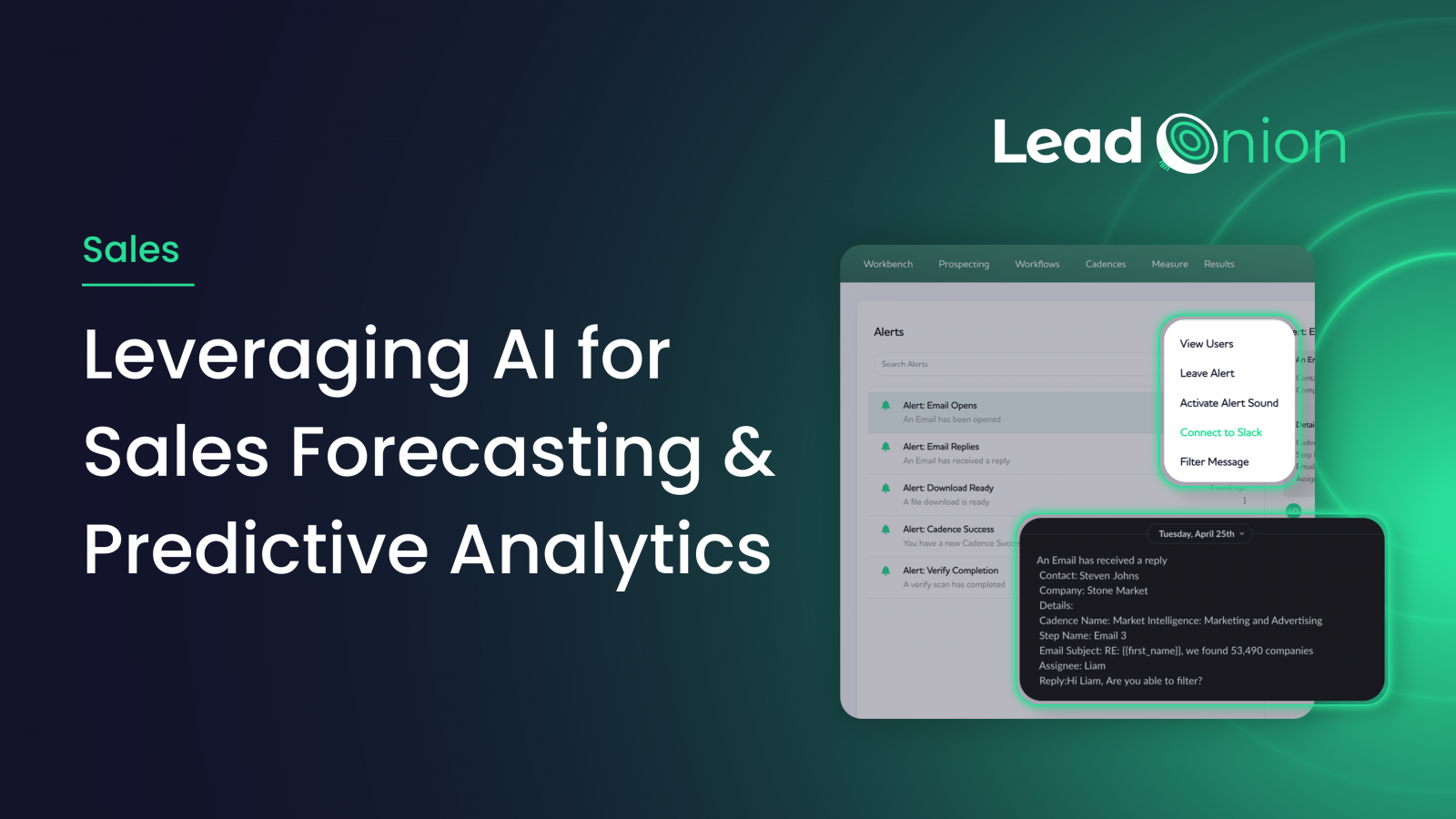 Leveraging AI for Sales Forecasting and Predictive Analytics