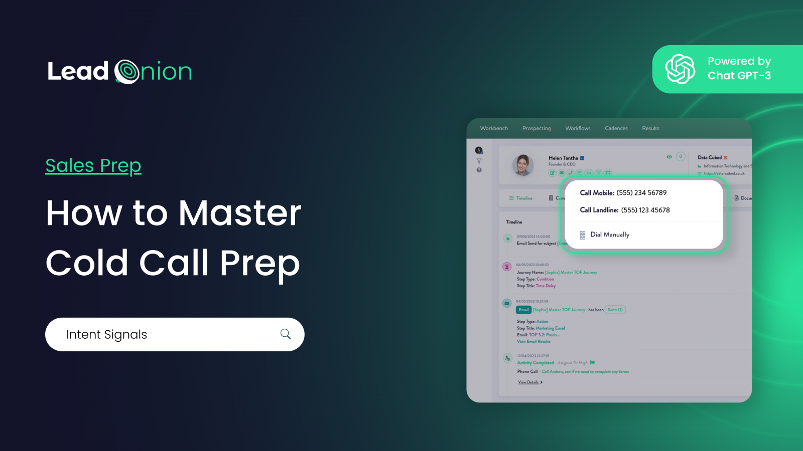 How to Master Cold Call Prep