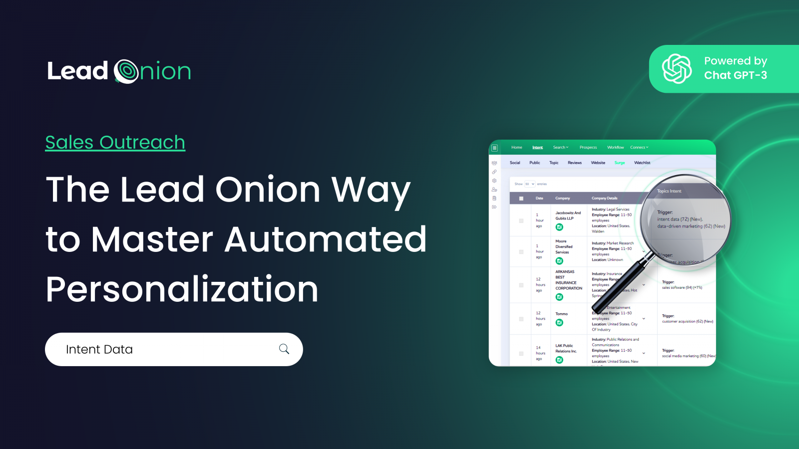 The Lead Onion Way to Master Automated Personalization