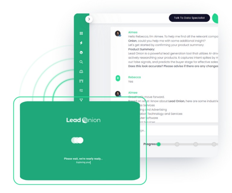 Buyer Intent Agent Aimee - Lead Onion