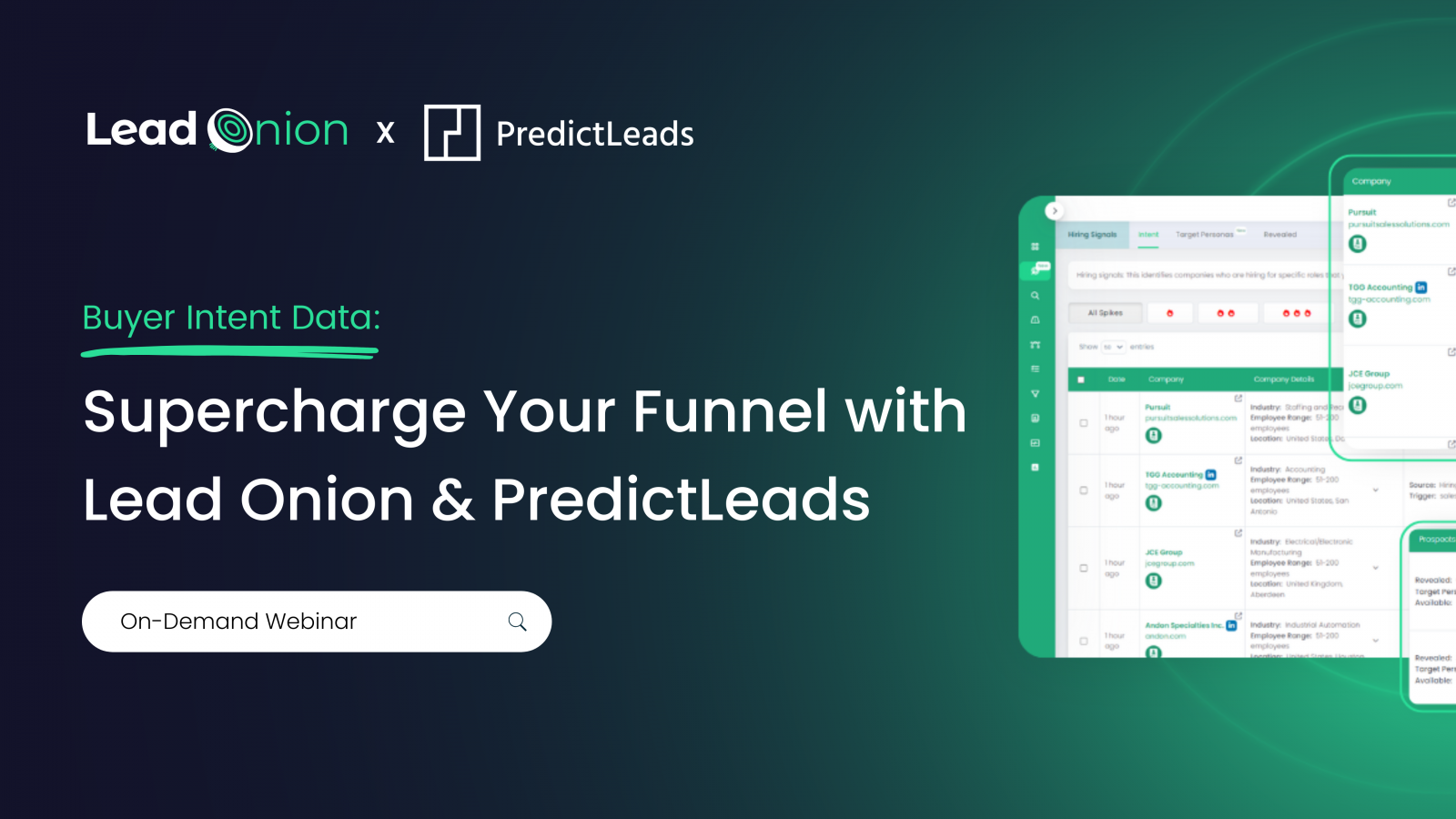 Catch Up on the Webinar: Supercharge Your Funnel with Lead Onion ...